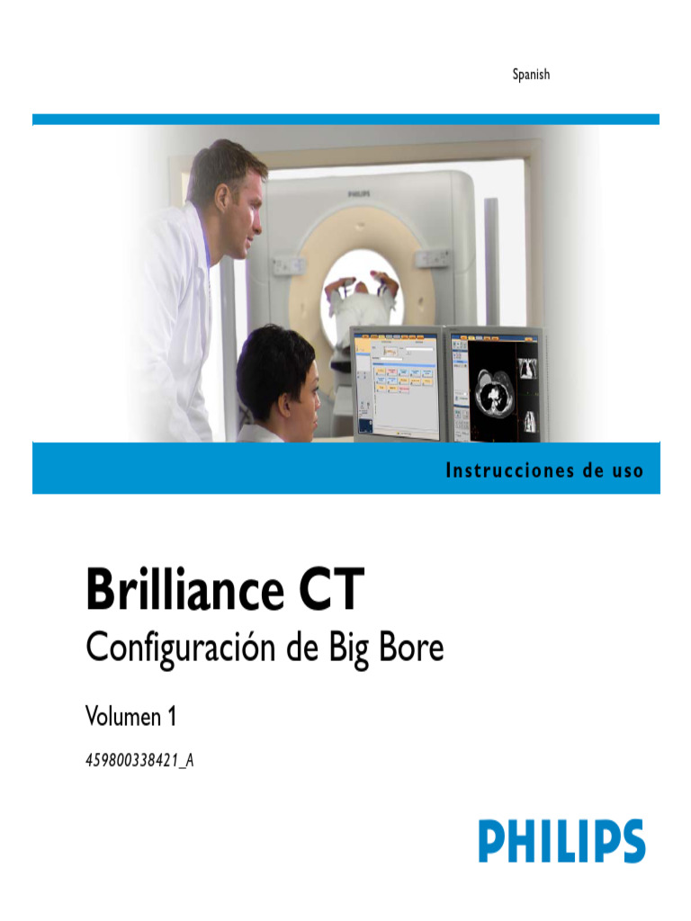 Manual TAC Brilliance Phillips | PDF | Ct Scan