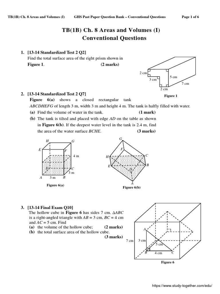 Geometry Exam Prep Guide | PDF | Area | Rectangle