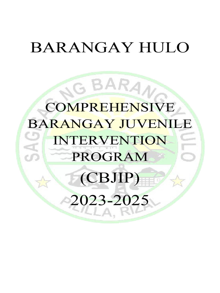 Barangay Hulo Cbjip | PDF | Child Abuse | Violence