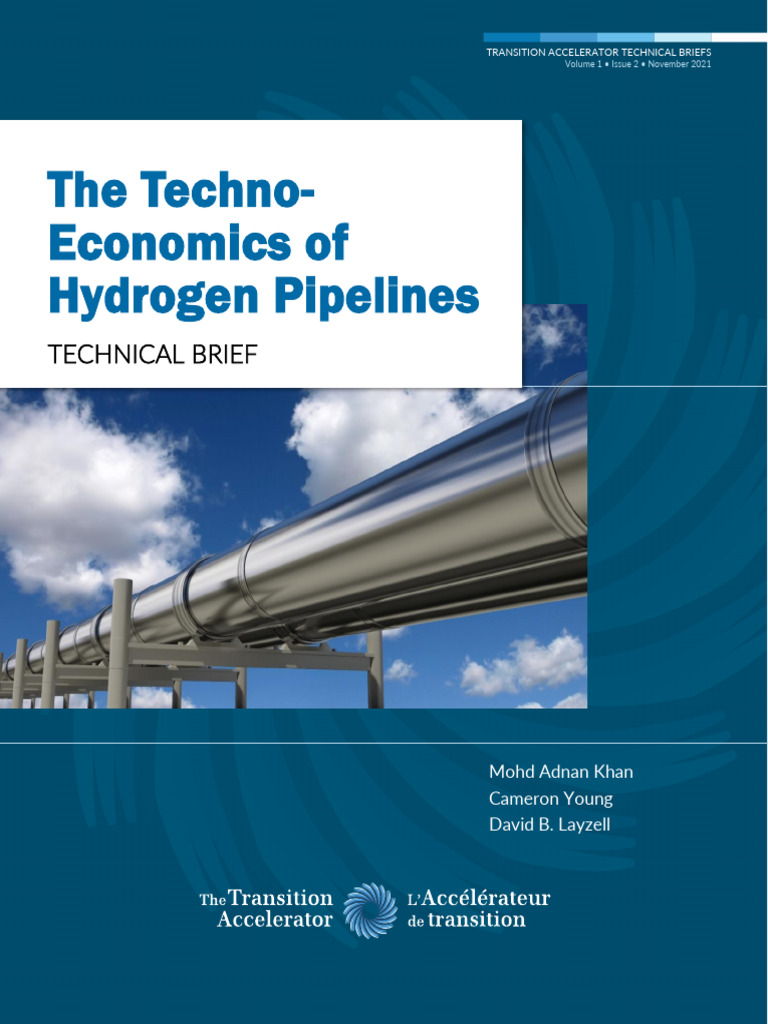 The-Techno-Economics-of-Hydrogen-Pipelines-v2 | PDF | Natural Gas | Carbon Capture And Storage
