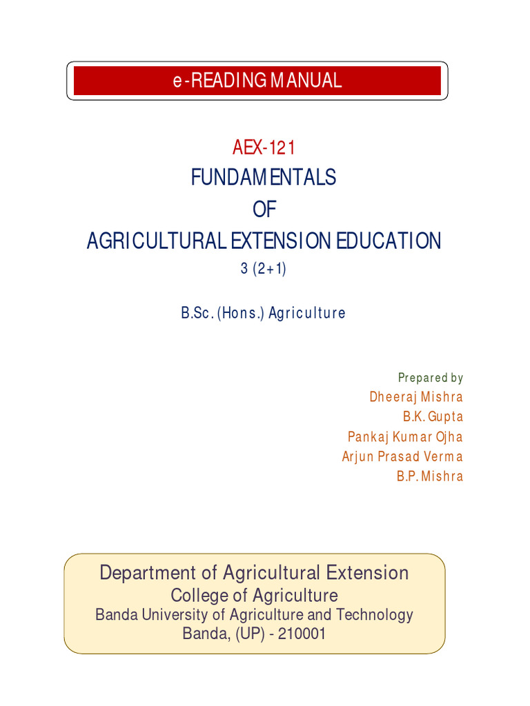Reading Manual - AEX 121 | PDF | Evaluation | Knowledge