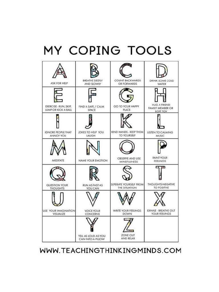 My Coping Tools | PDF