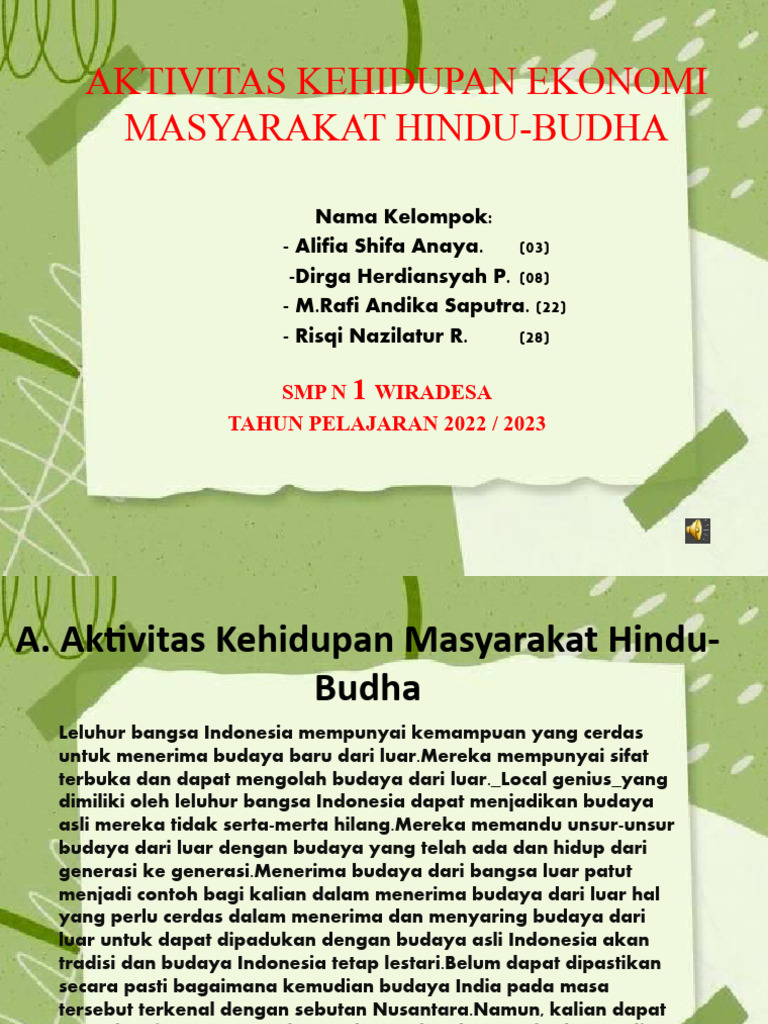 Sejarah Kerajaan Hindu-Buddha di Nusantara | PDF | Ilmu Sosial | Sejarah