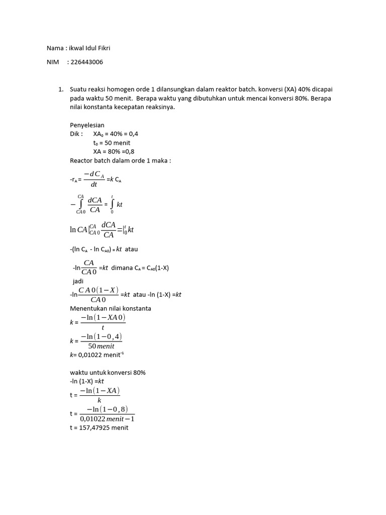 Ikwal Idul Fikri - Tugas 1 TRK | PDF