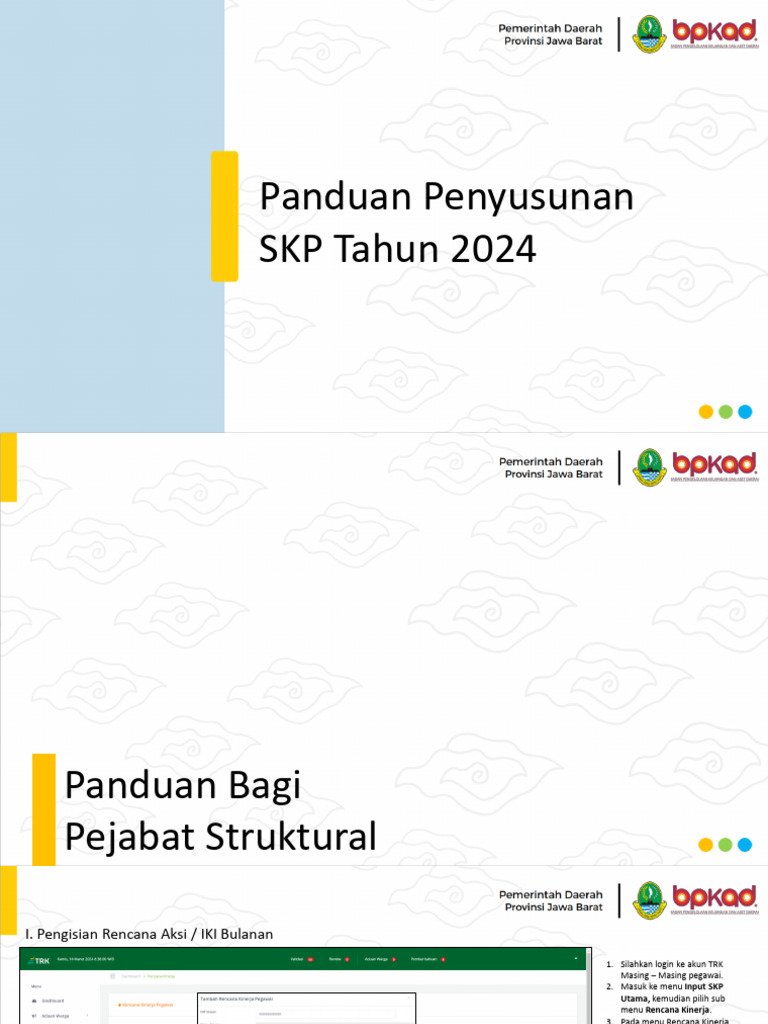 Panduan Penyusunan SKP Tahun 2024 | PDF