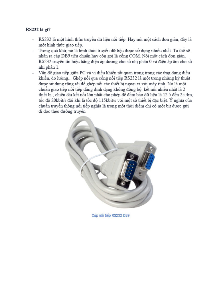 RS232 | PDF