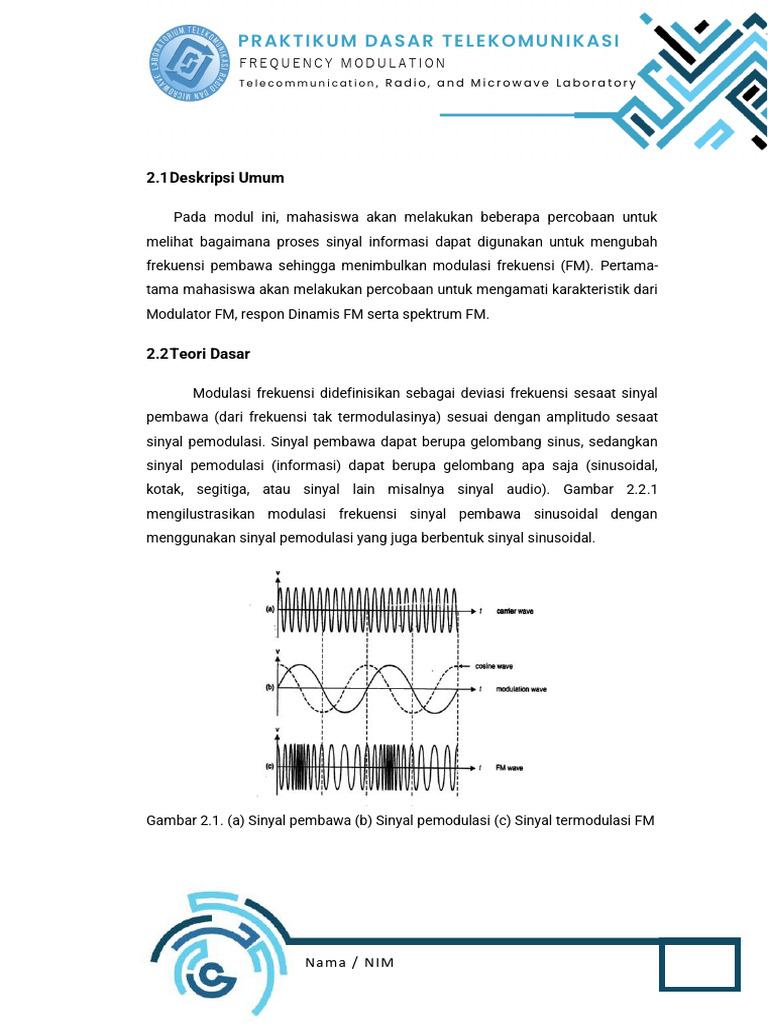 MODUL FM Salinan | PDF