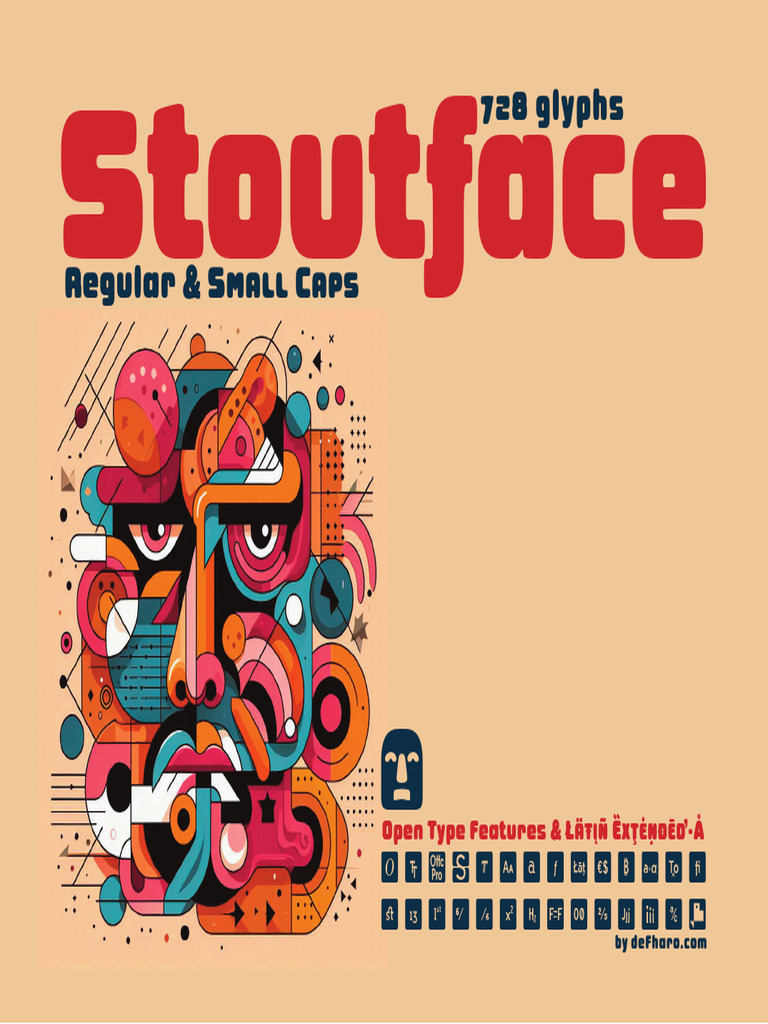 Specimen Stoutface Fonts | PDF | Typography | Written Communication