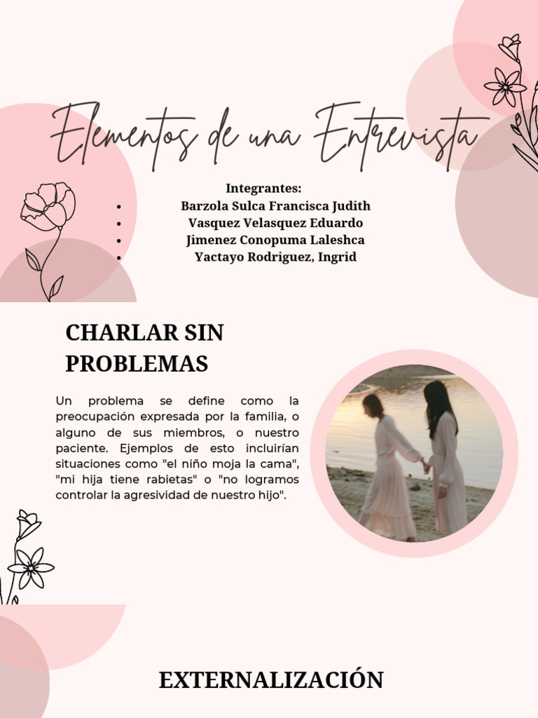 Elementos de Una Entrevista | PDF | Sicología | Ciencias del comportamiento
