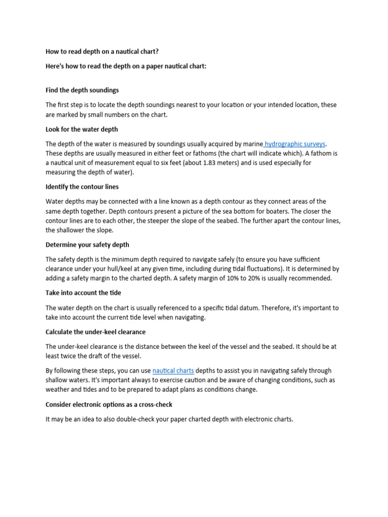 Understanding Depth Reading | PDF