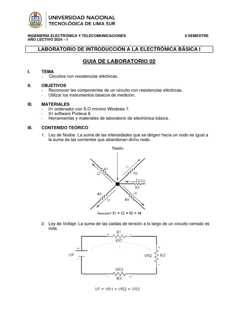 Laboratorio2 ILEBI | PDF | Resistencia Eléctrica y Conductancia | Electrónica