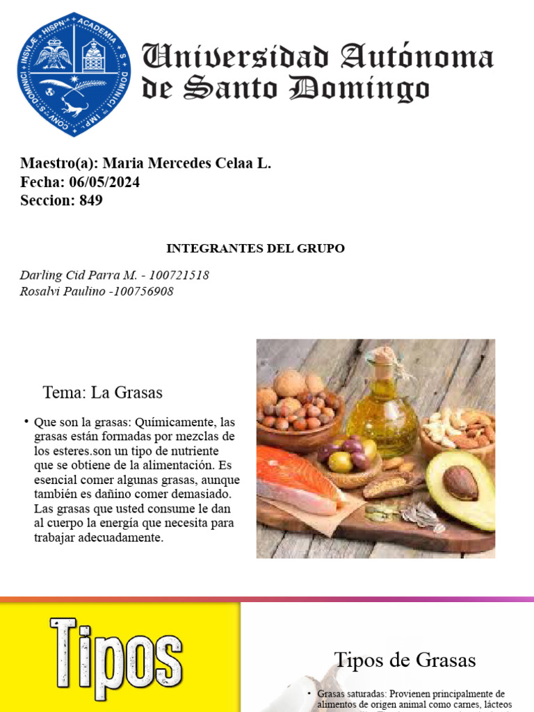 Grasas Ultimate | PDF | gordo | Alimentos