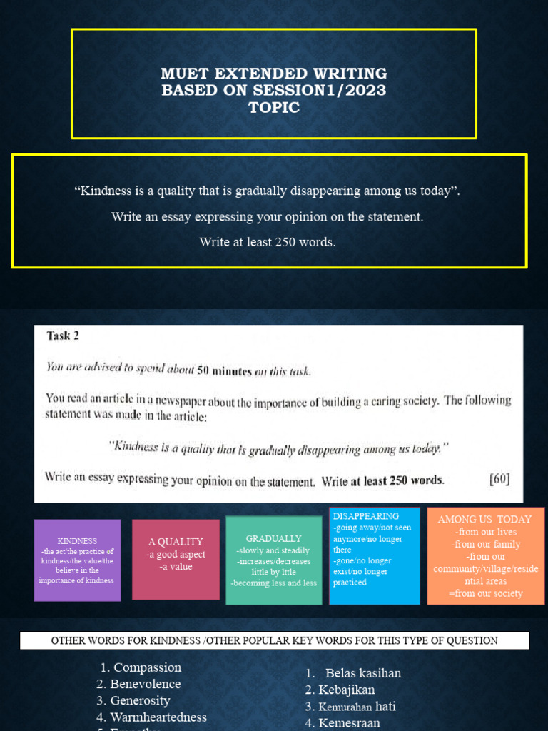 Topic Exploration For Extended Essay On Kindness 2023 | PDF | Empathy ...