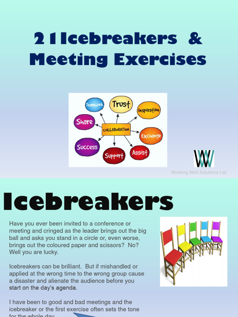 Icebreakers Games | PDF | Perception