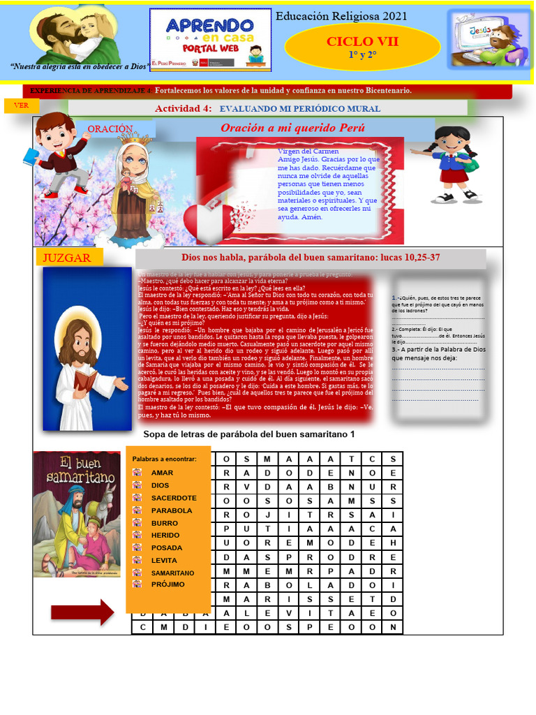 Exp4 - 1°y 2°actividad 4 | PDF | Amor