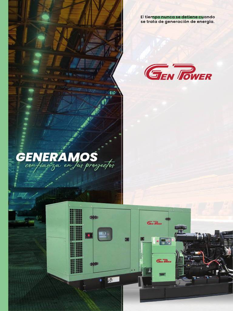 Generadores Gen Power y Servicios | PDF | Ingeniería | Ciencias fisicas