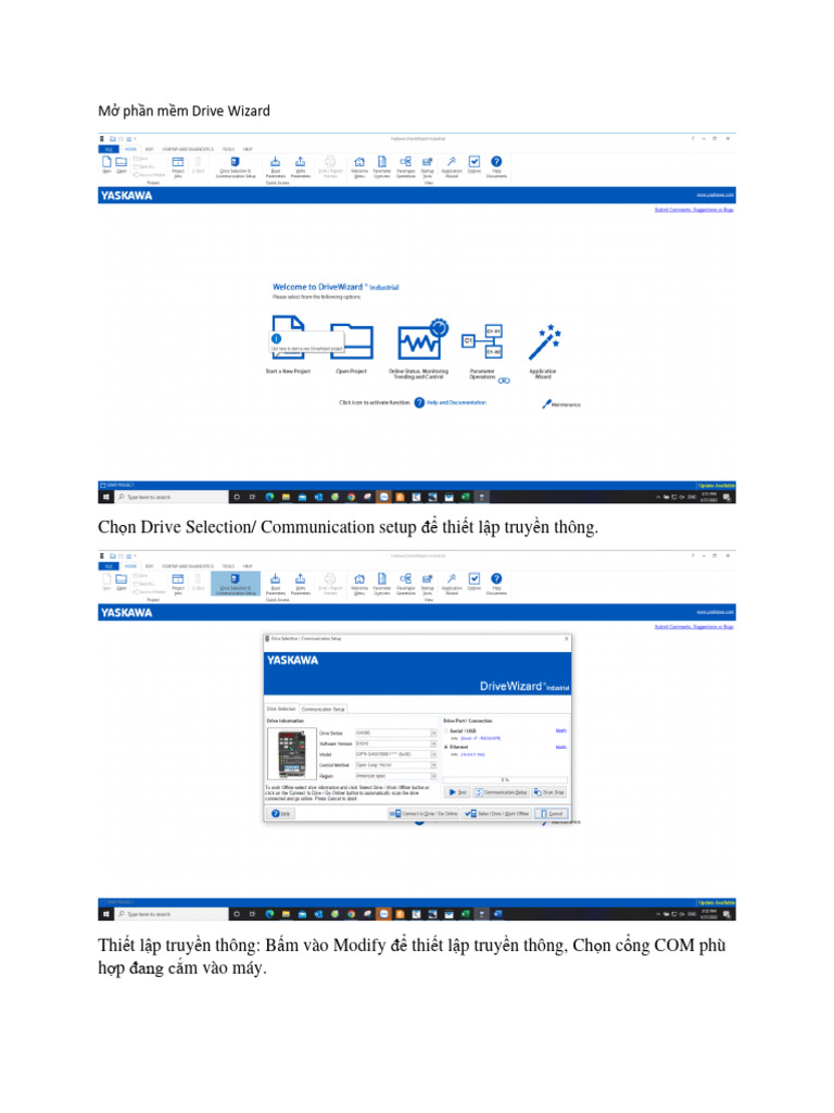 Hướng dẫn sử dụng Drive Wizard | PDF