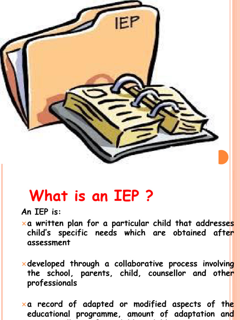IEP PPT | PDF | Individualized Education Program | Vocabulary