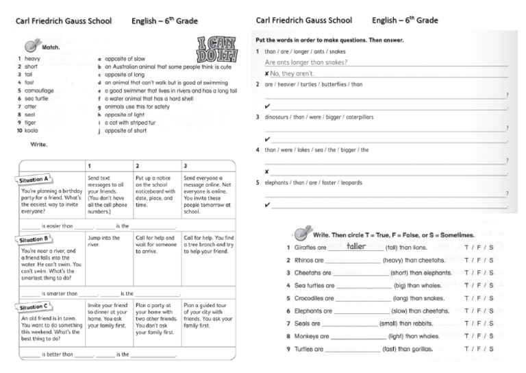Unit 2 Worksheet 3 | PDF