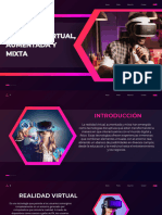 Realidad Aumentada y Realidad Virtual | PDF