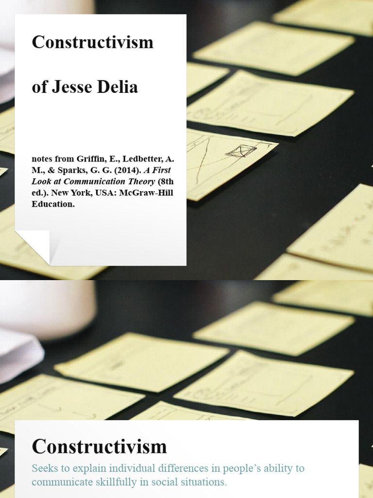 Constructivism - Jesse Delia | PDF | Constructivism (Philosophy Of ...