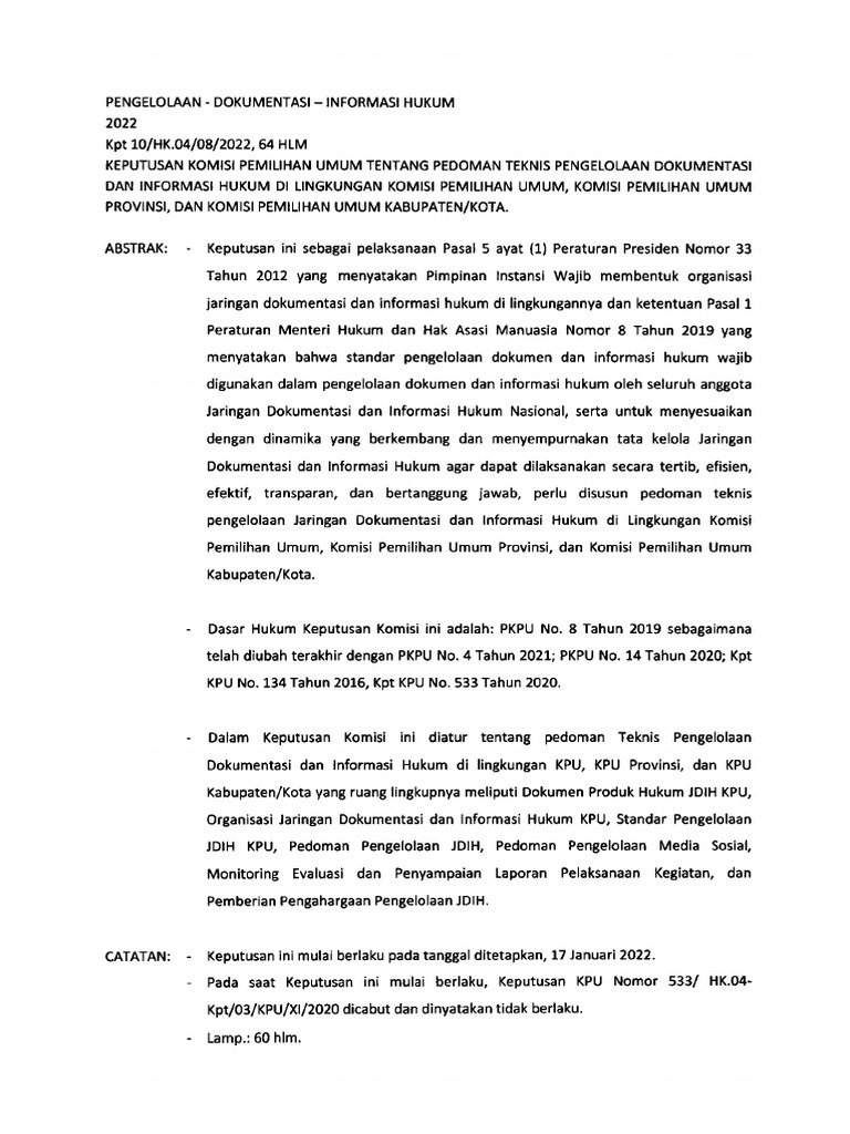 Abs KPT 10 THN 2022 | PDF