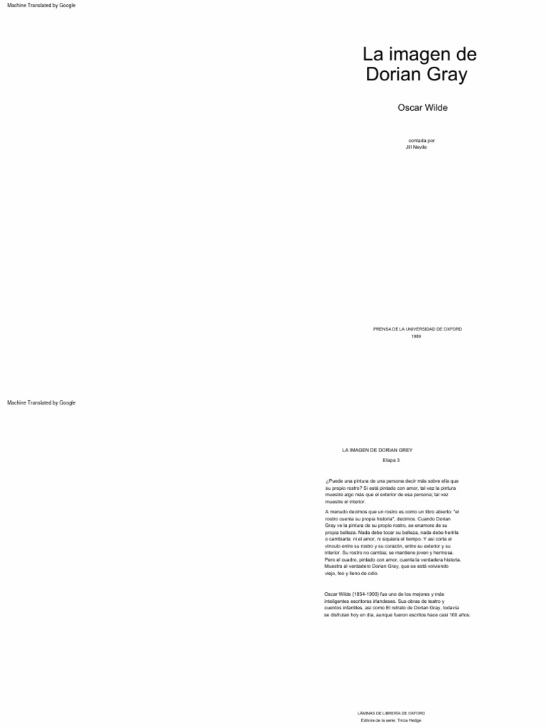 Adadad | Descargar gratis PDF | La imagen de Dorian Gray