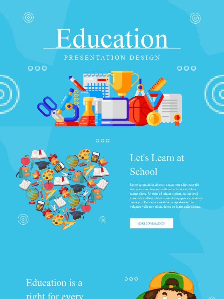 Colorful Illustrated Education Presentation - 2024 | PDF | Lifestyle