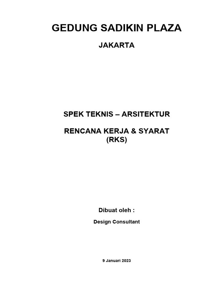 Rks-1 Alumunium, Kaca & Curtain Wall | PDF | Griya & Taman