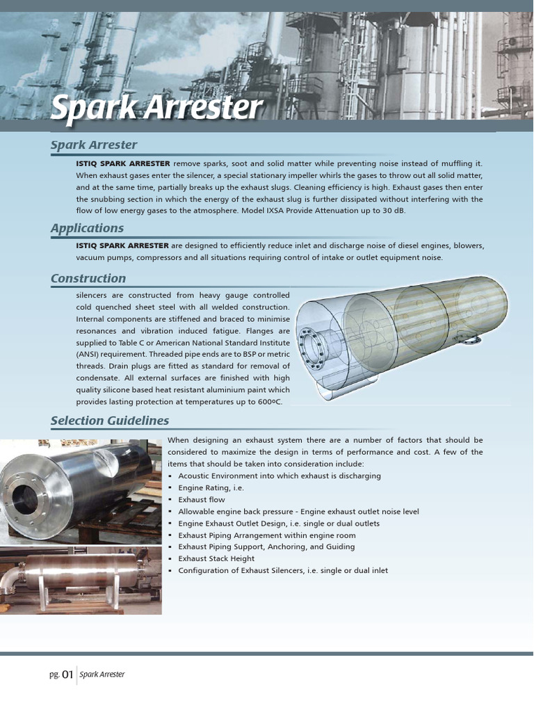 2506 - Spark Arrestor | PDF | Engines | Exhaust Gas