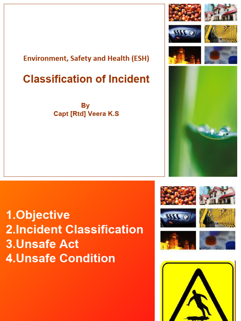 ESH - Training - Incident Classification | PDF | Employment ...