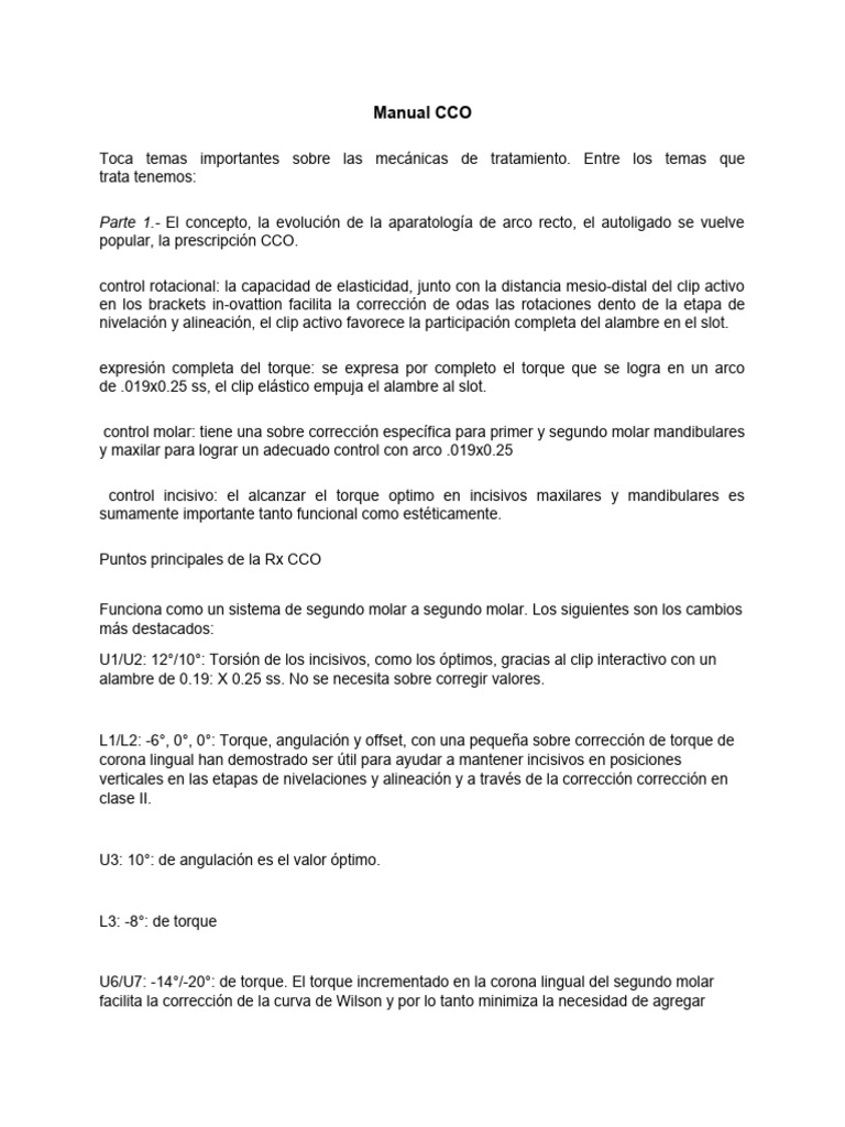 Manual CCO (Karla Chavez) | PDF