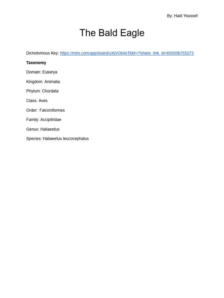 The Bald Eagle | PDF | Bald Eagle | Ddt