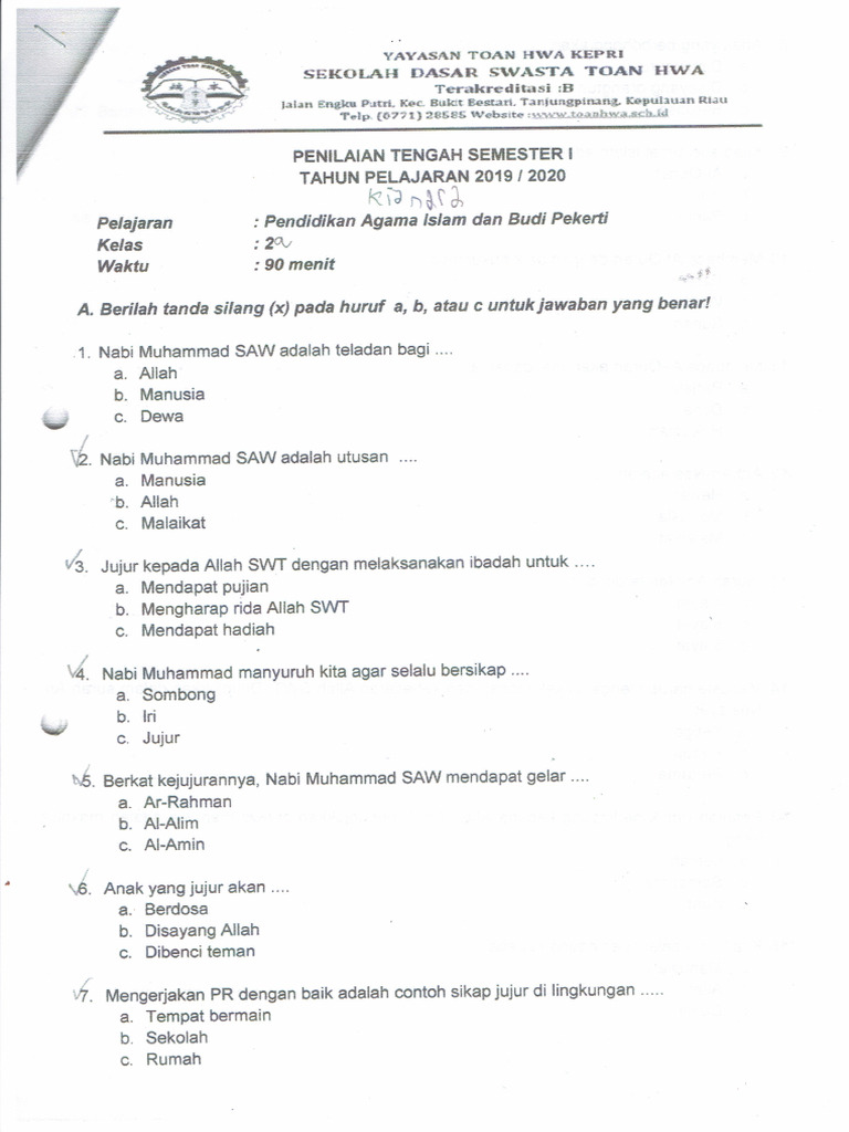 Agama Islam Uts | PDF