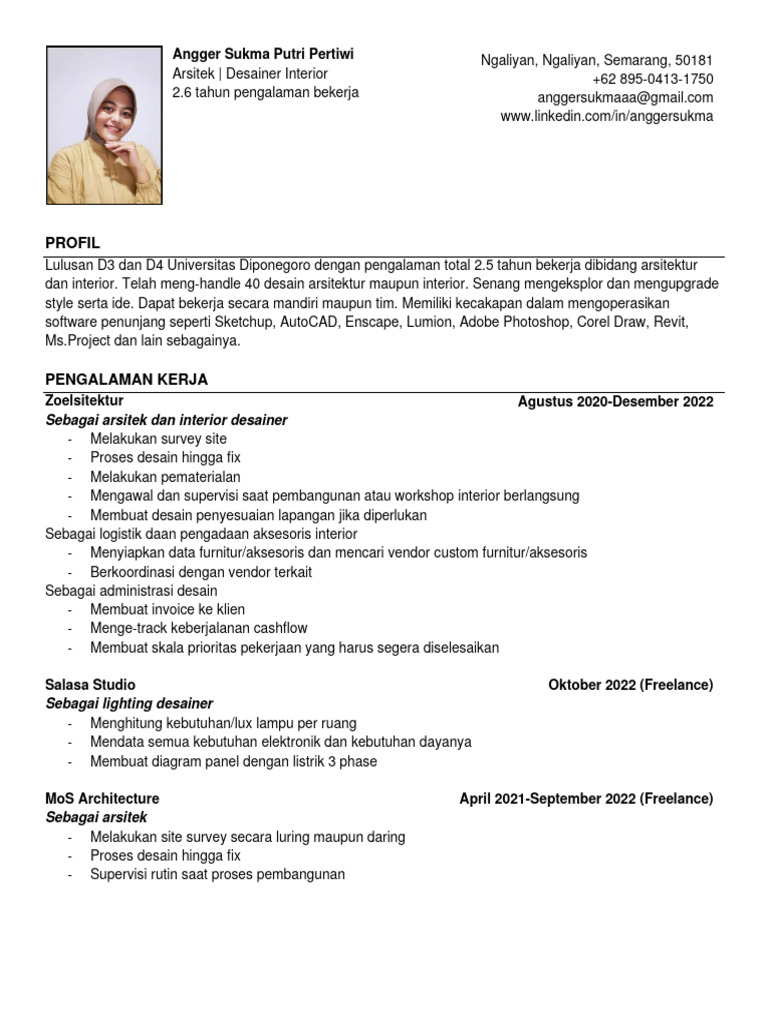 Angger Sukma Ats Cv Pdf