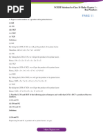 LCM and HCF Prime Factorization Worksheet | PDF
