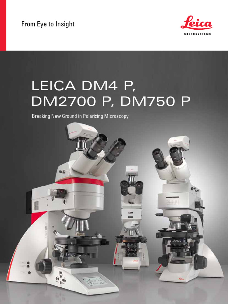 Leica Polarizing Microscopes Overview | PDF | Microscope | Microscopy
