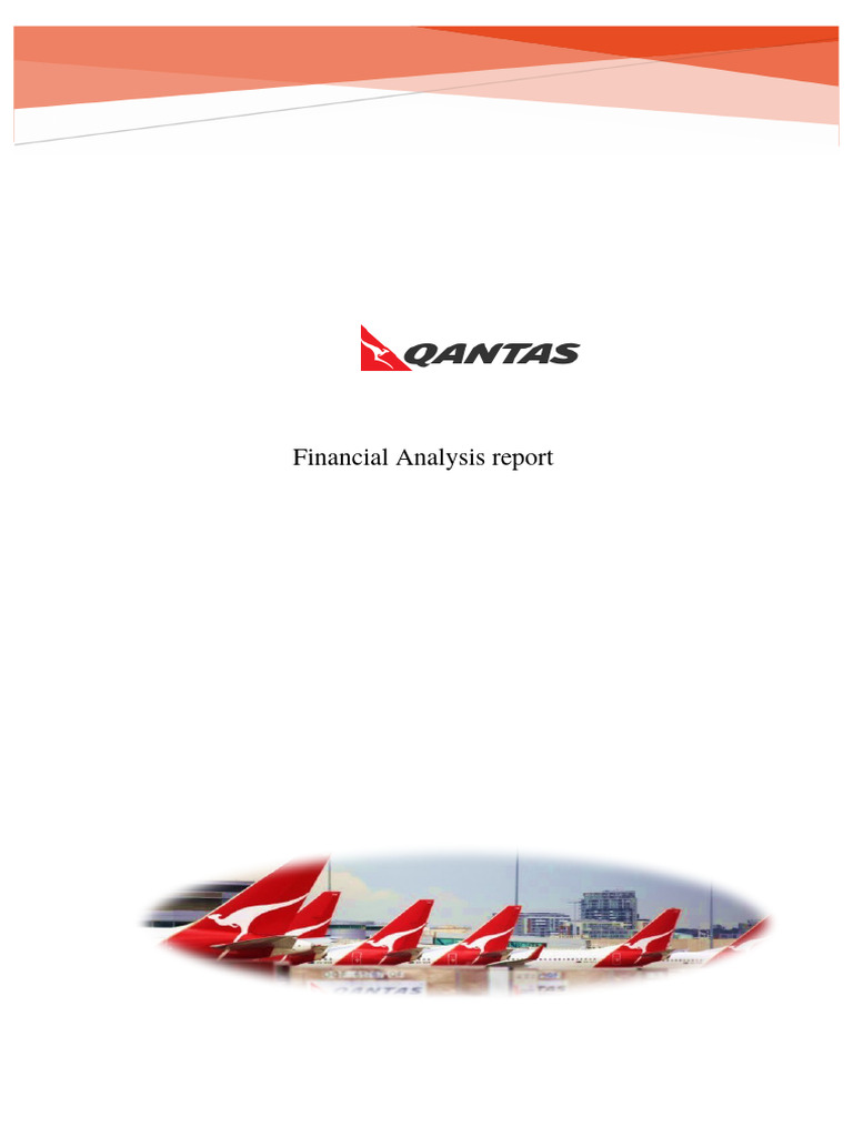 Qantas Financial Analysis Report | PDF | Expense | Revenue