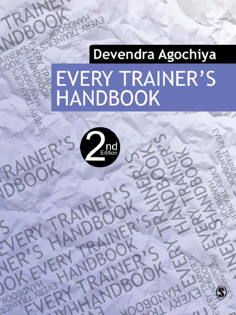 Every Trainers Handbook | PDF | Learning | Evaluation