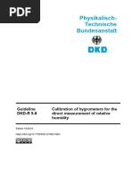 DKD-R 5-7 2025-01 en | PDF | Calibration | Humidity