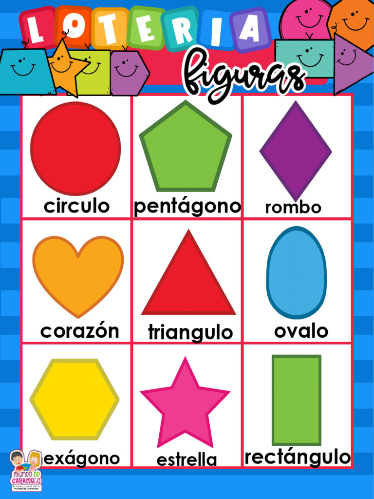 Loteria Figuras | PDF | Rectángulo | Geometria clasica