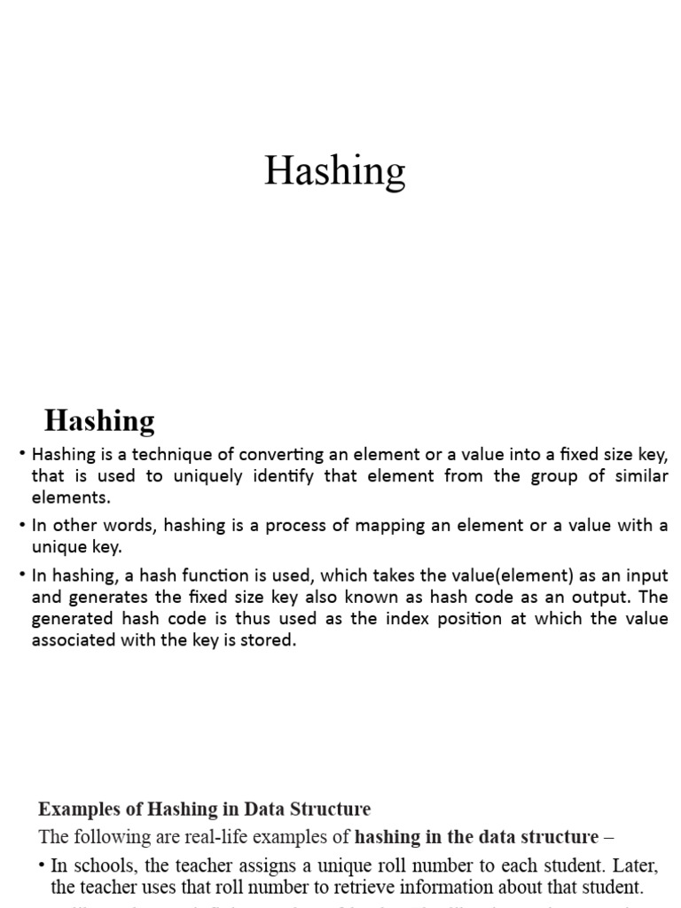 ADI Hashing | PDF | Database Index | Algorithms And Data Structures