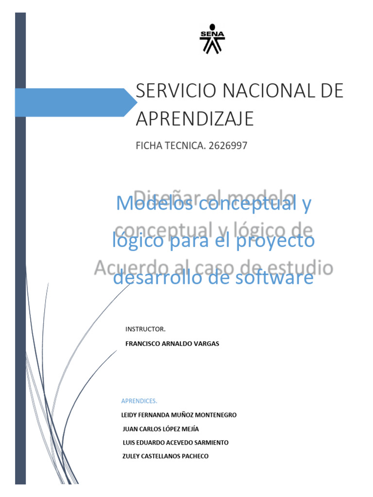 Modelos Conceptuales en Desarrollo de Software | PDF | Bases de datos ...