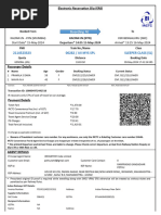 IRCTC Sample Ticket Format | PDF | Identity Document | Ticket (Admission)