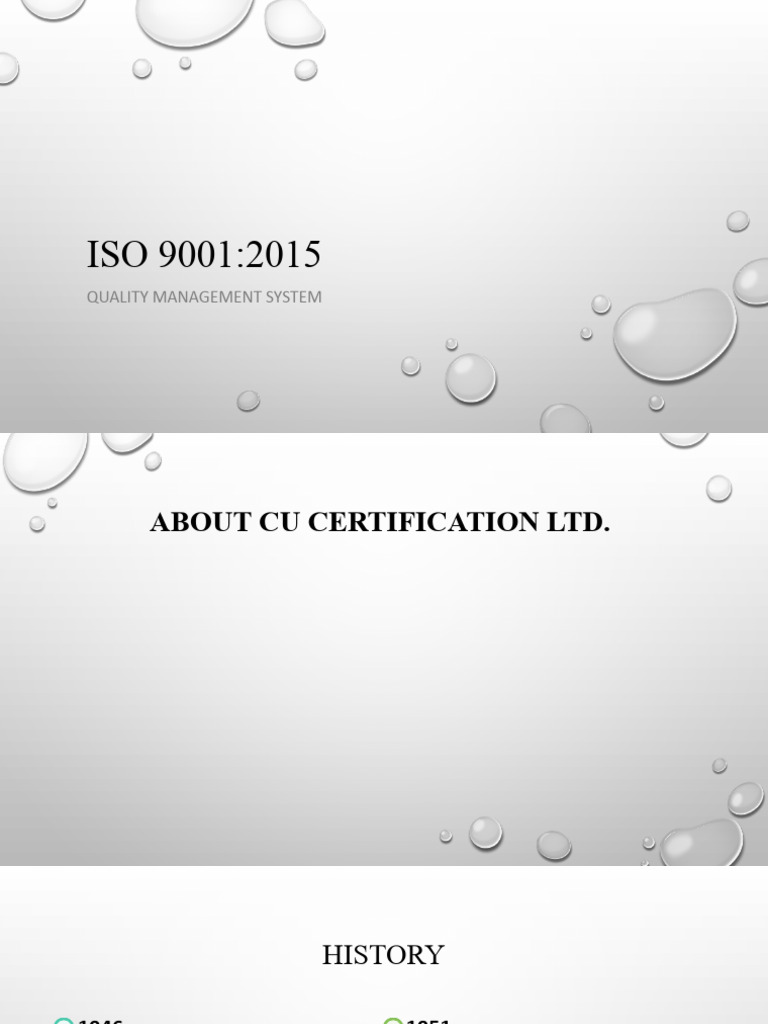 ISO 9001 General Training | PDF | Audit | Quality Management System