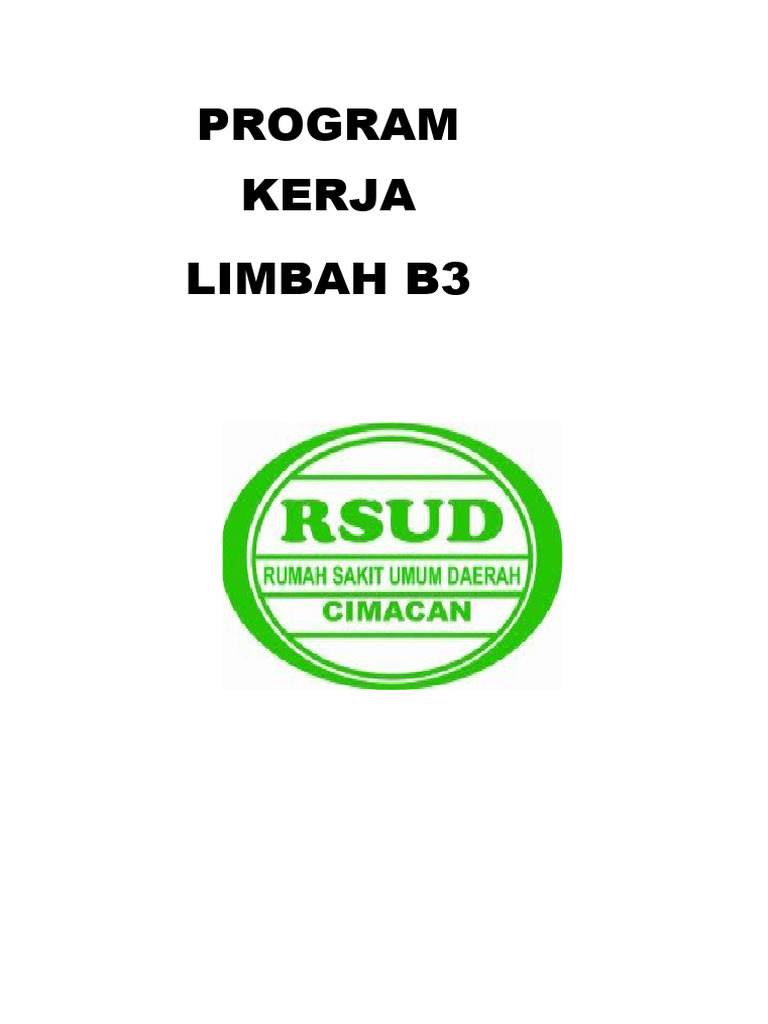 Program Limbah B3 2022 | PDF