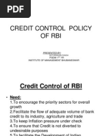 Credit Control Methods of RBI or Quantitative and Qualitative Measures ...