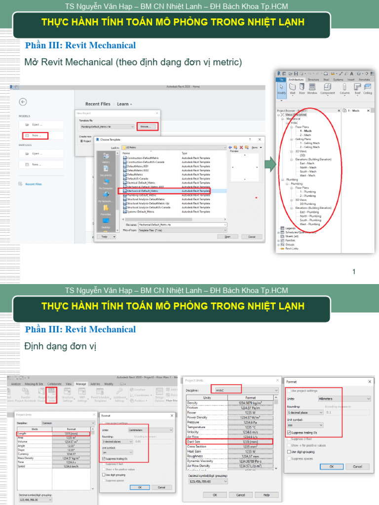 Phần III- Revit - Mechanical | PDF