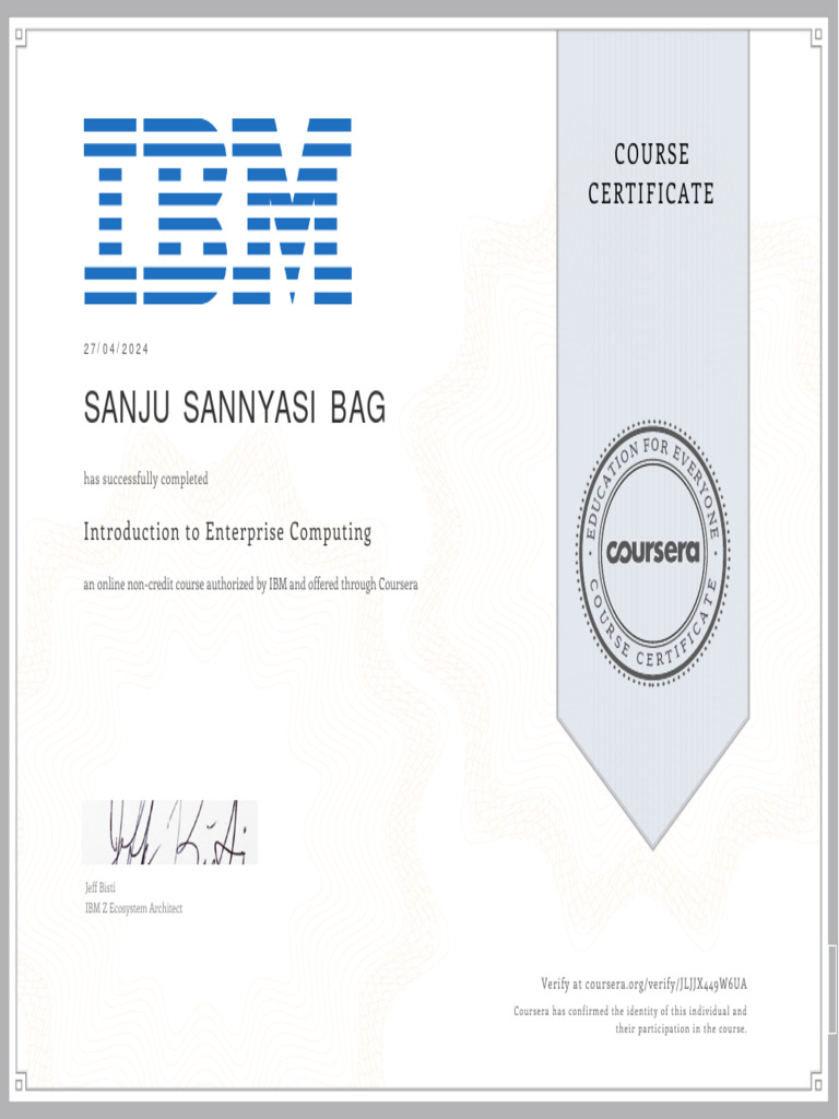 Ibm Introduction To Enterprise Computing | PDF