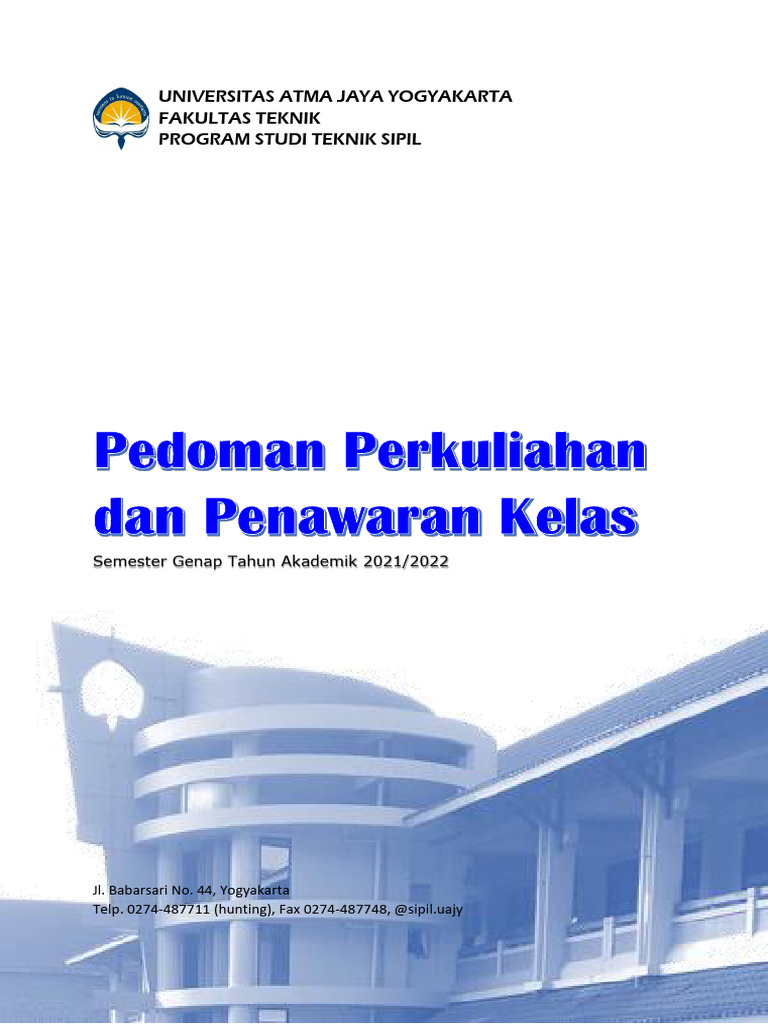 Pedoman Perkuliahan Genap 2021 2022 Update | PDF